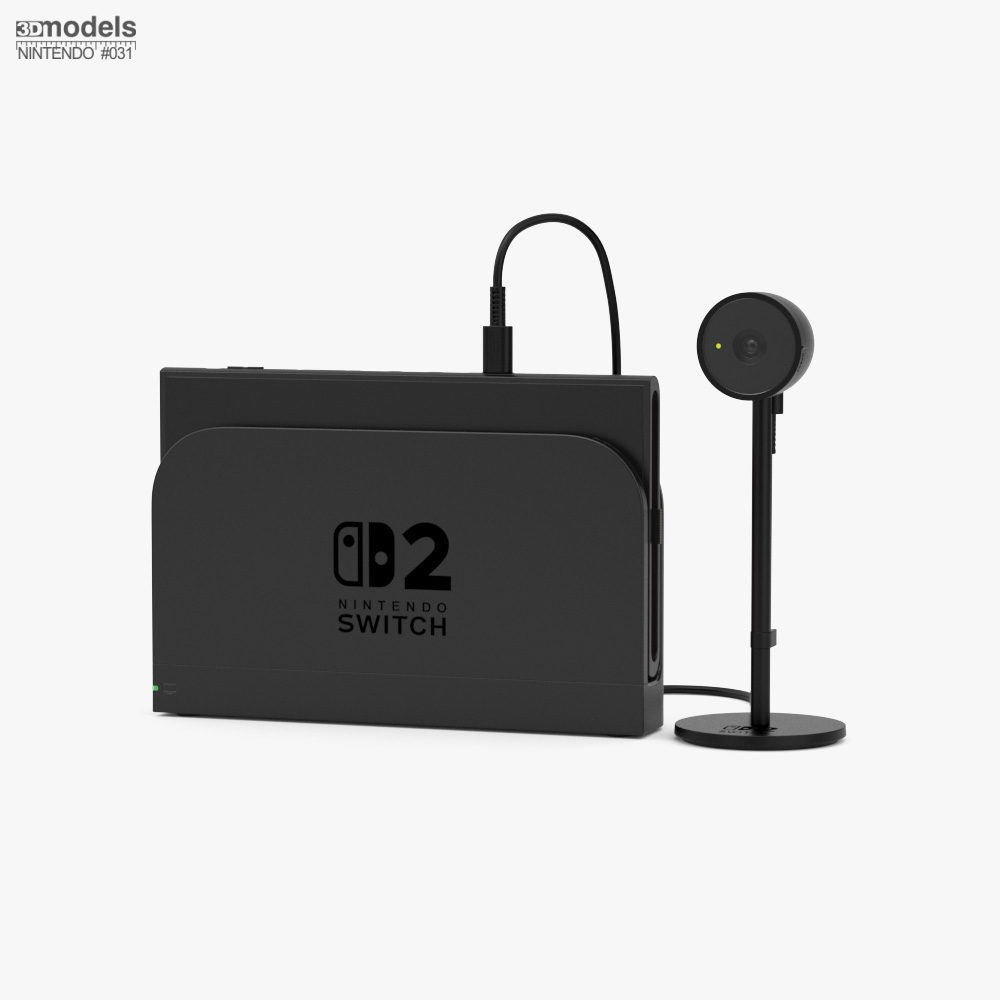 Nintendo Switch 2 Camera Modelo 3D - Descargar Consola de juegos on ...