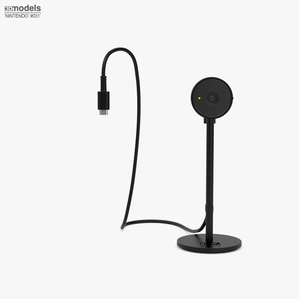 Nintendo Switch 2 Camera 3D model - Download Game Console on 3DModels.org