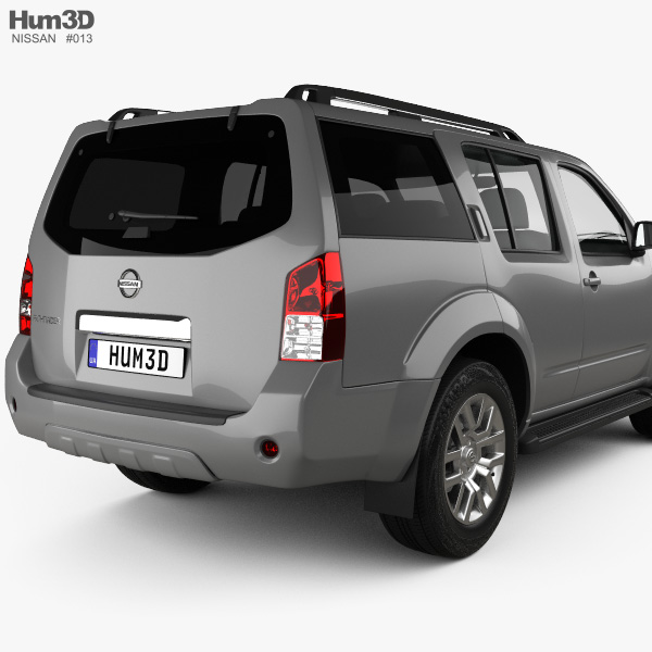 Nissan Pathfinder 2013 3D model - Download Crossover SUV on 3DModels.org