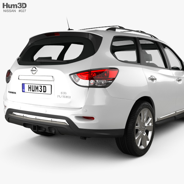 Nissan Pathfinder 2016 3D model - Download Crossover SUV on 3DModels.org