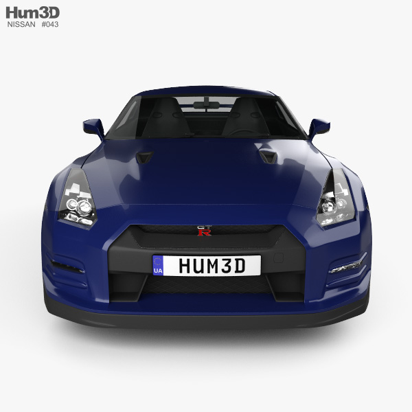 Nissan GT-R (R35) 2015 3D model - Download Sports car on 3DModels.org