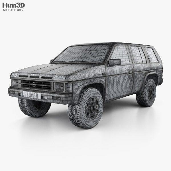 Nissan Terrano (Pathfinder) 1995 Modelo 3D - Descargar Crossover SUV on ...