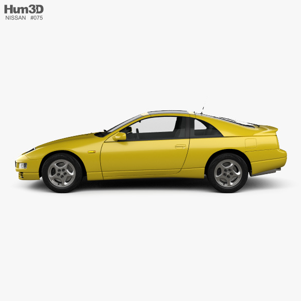 Nissan 300ZX (Z32) 2000 3D model - Download Sports car on 3DModels.org