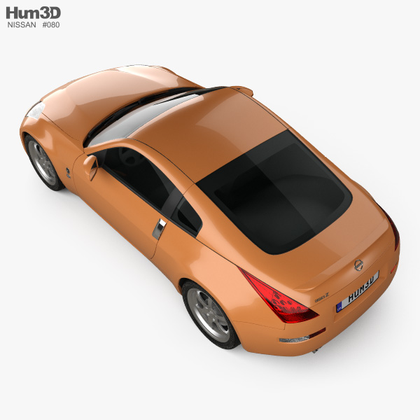 Nissan 350Z (Z33) 2009 3D model - Download Sports car on 3DModels.org