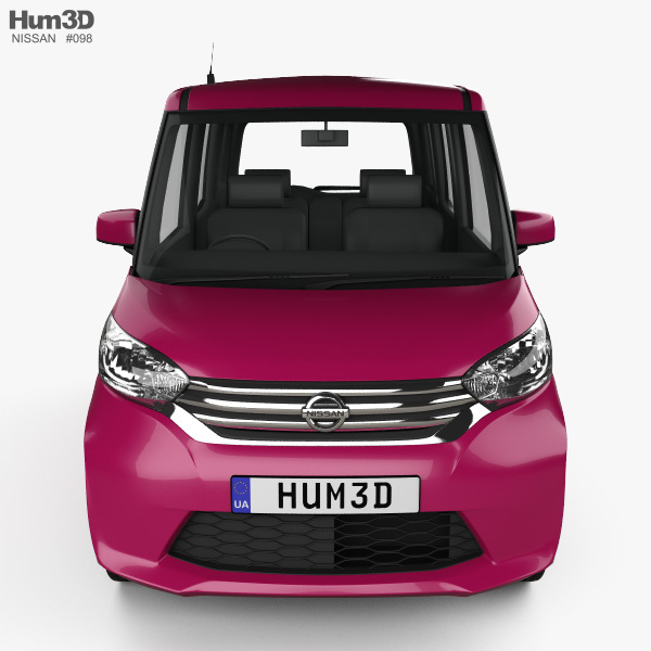 Nissan Dayz Roox 2016 Modelo 3D - Descargar Hatchback activado 3DModels.org