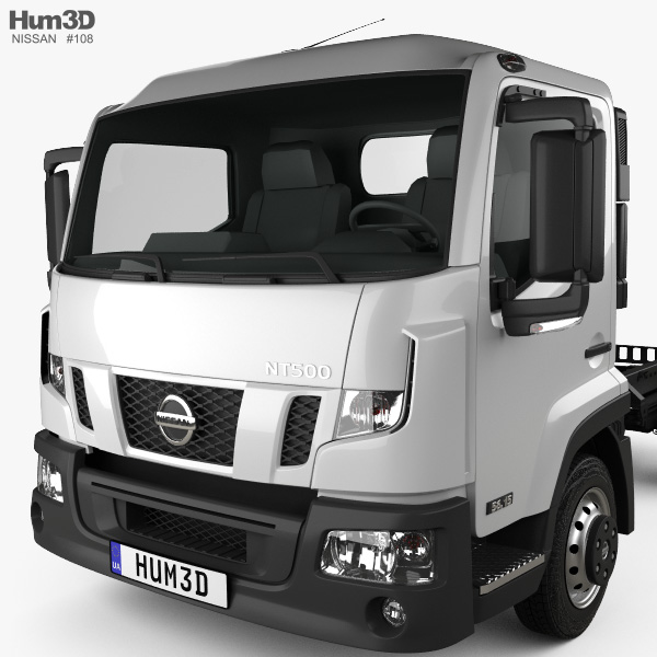 Nissan NT 500 Chasis de Camión 2017 Modelo 3D - Descargar Camión on ...