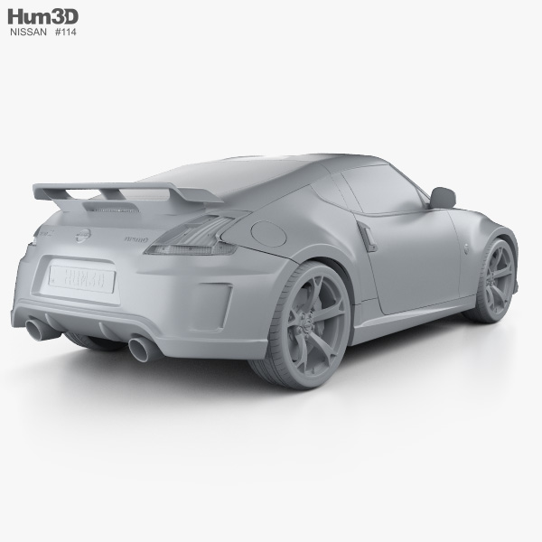 Nissan 370Z Nismo 2015 3D model - Download Sports car on 3DModels.org