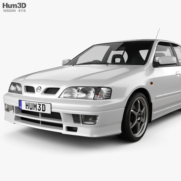 Nissan Primera GT 2000 Modelo 3D - Descargar Sedan on 3DModels.org