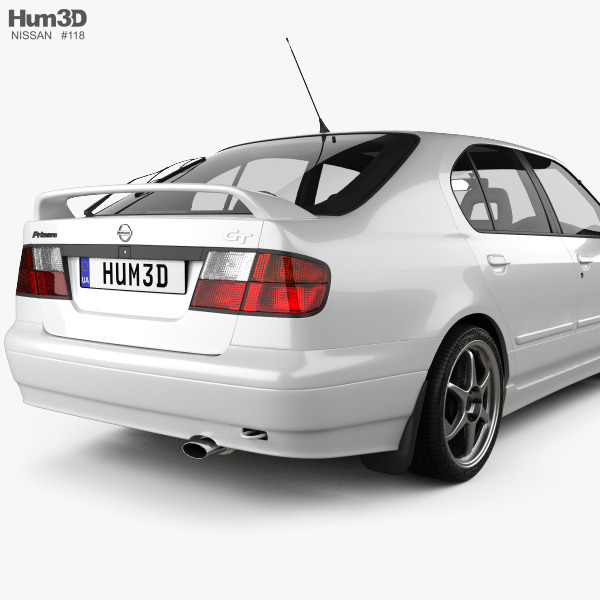 Nissan Primera GT 2000 Modelo 3D - Descargar Sedan on 3DModels.org