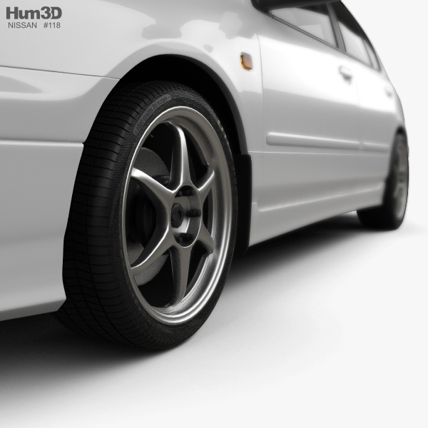 Nissan Primera GT 2000 Modelo 3D - Descargar Sedan on 3DModels.org