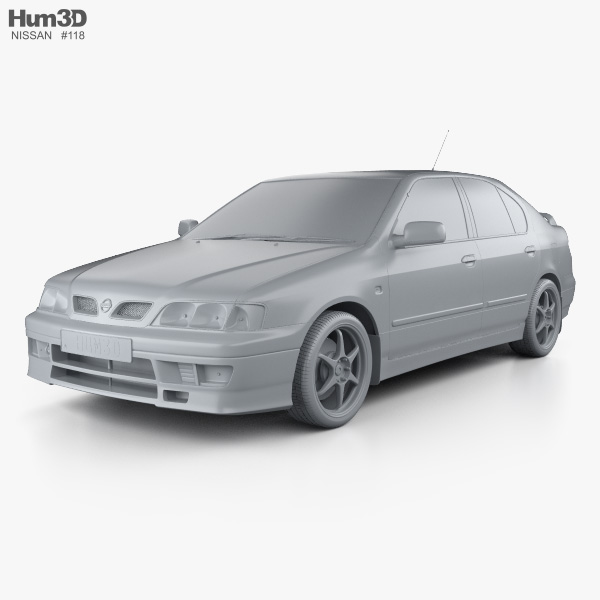 Nissan Primera GT 2000 Modelo 3D - Descargar Sedan on 3DModels.org