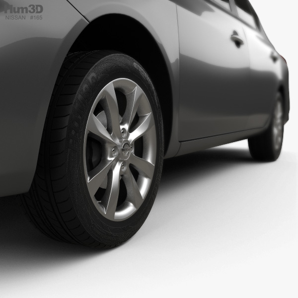 Nissan Versa Sense 2018 Modelo 3D - Descargar Sedan on 3DModels.org