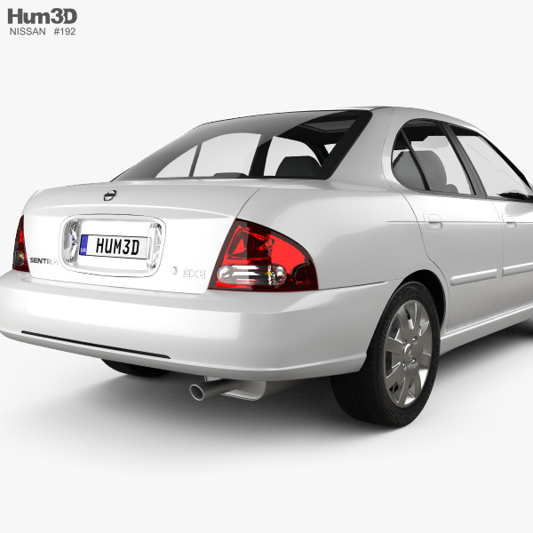 Nissan Sentra GXE 2006 3D model - Download Sedan on 3DModels.org