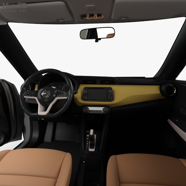Nissan Kicks Concept with HQ interior 2014 3D model - Download ...
