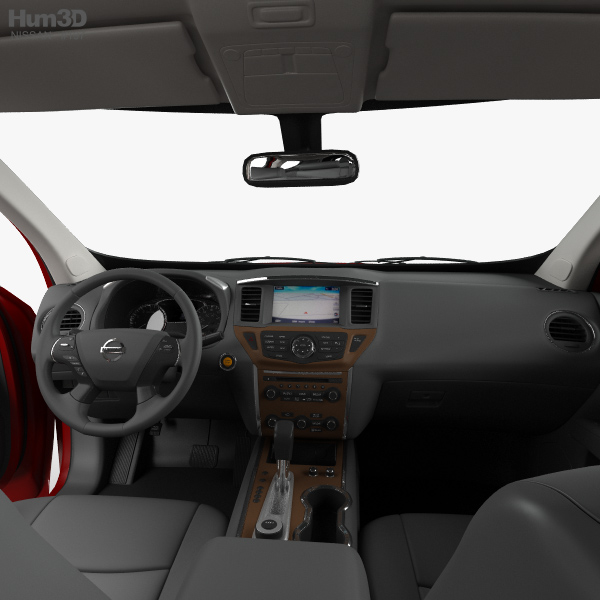 Nissan Pathfinder with HQ interior 2020 3D model - Download Crossover ...