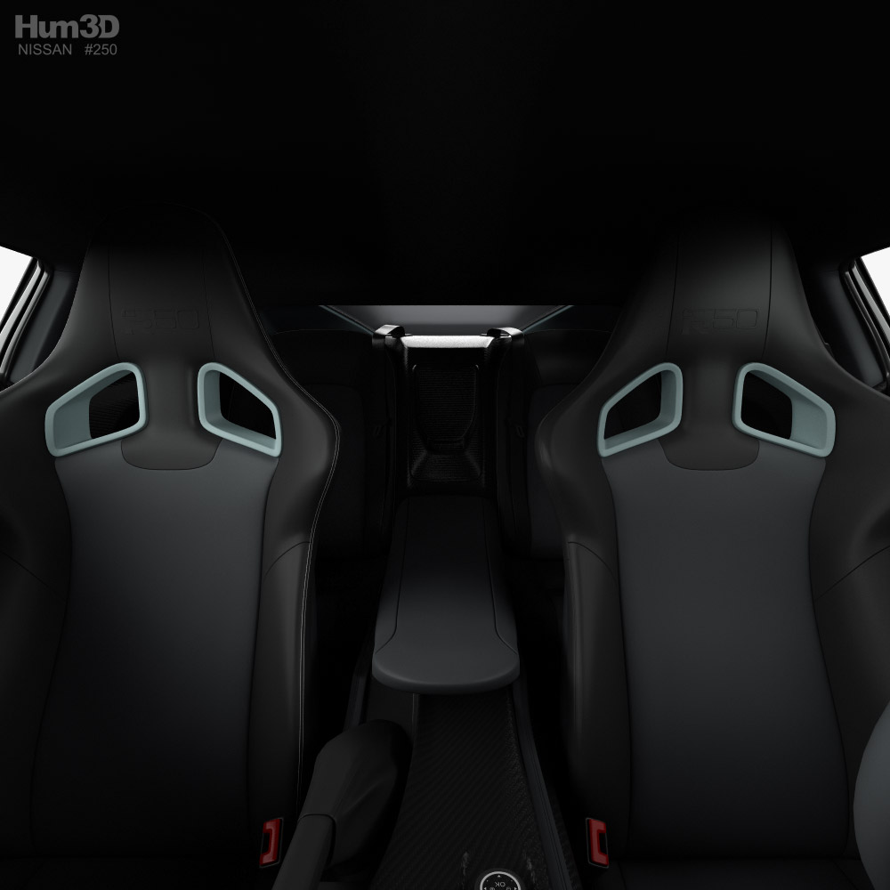 Nissan GT-R50 带内饰 2021 3D模型 - 下载 Sports car 开启 3DModels.org