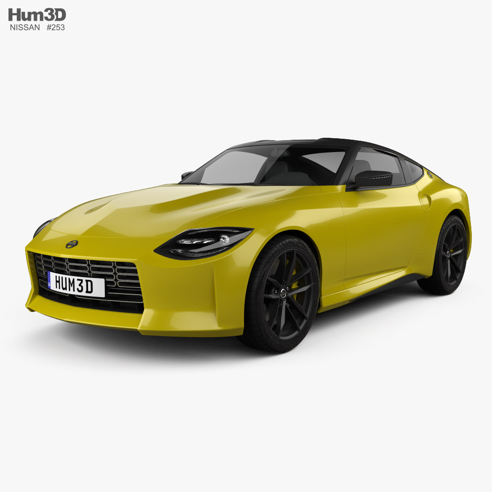 Nissan Z Proto 2021 3D model - Download Sports car on 3DModels.org