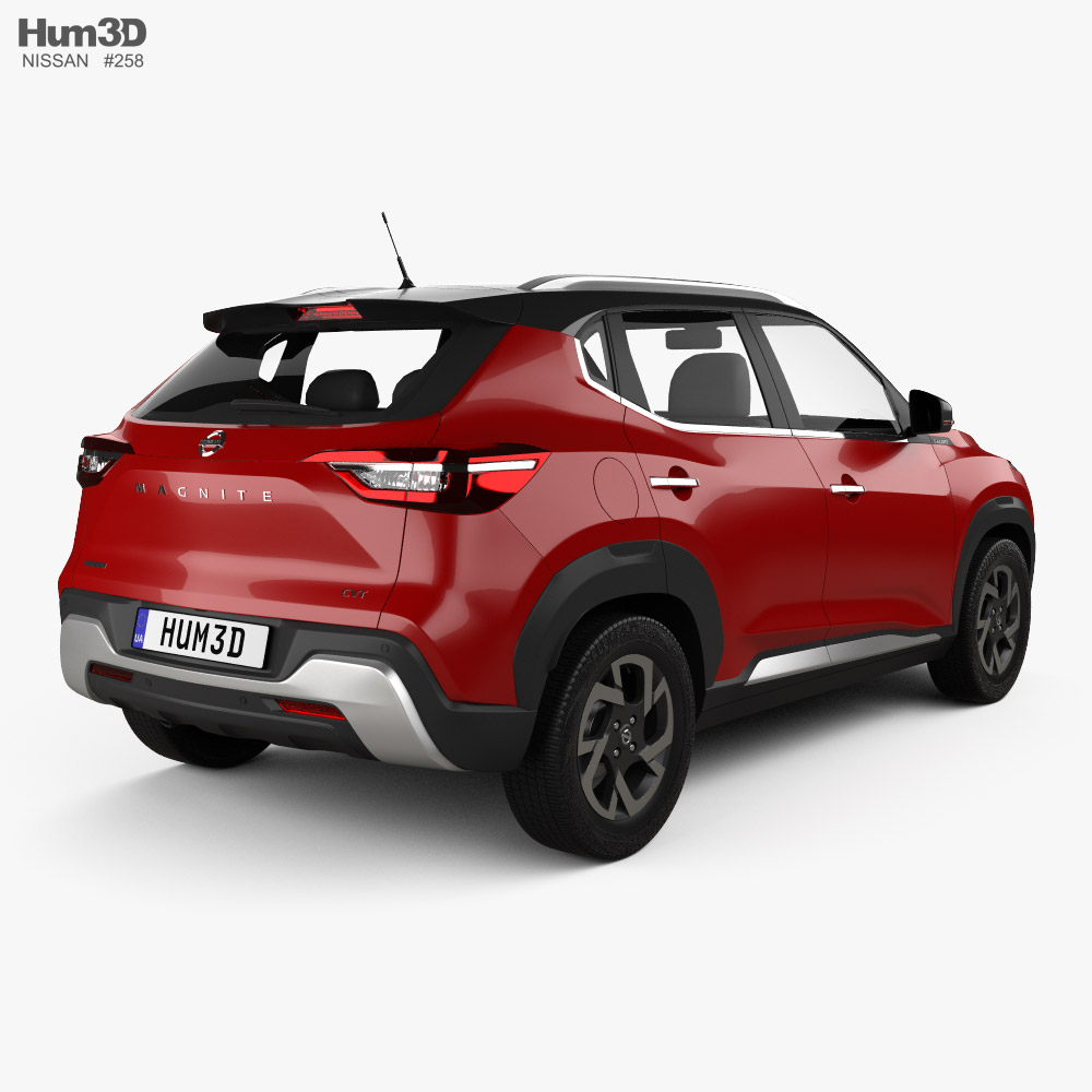 Nissan Magnite 2024 3D model - Download Crossover SUV on 3DModels.org