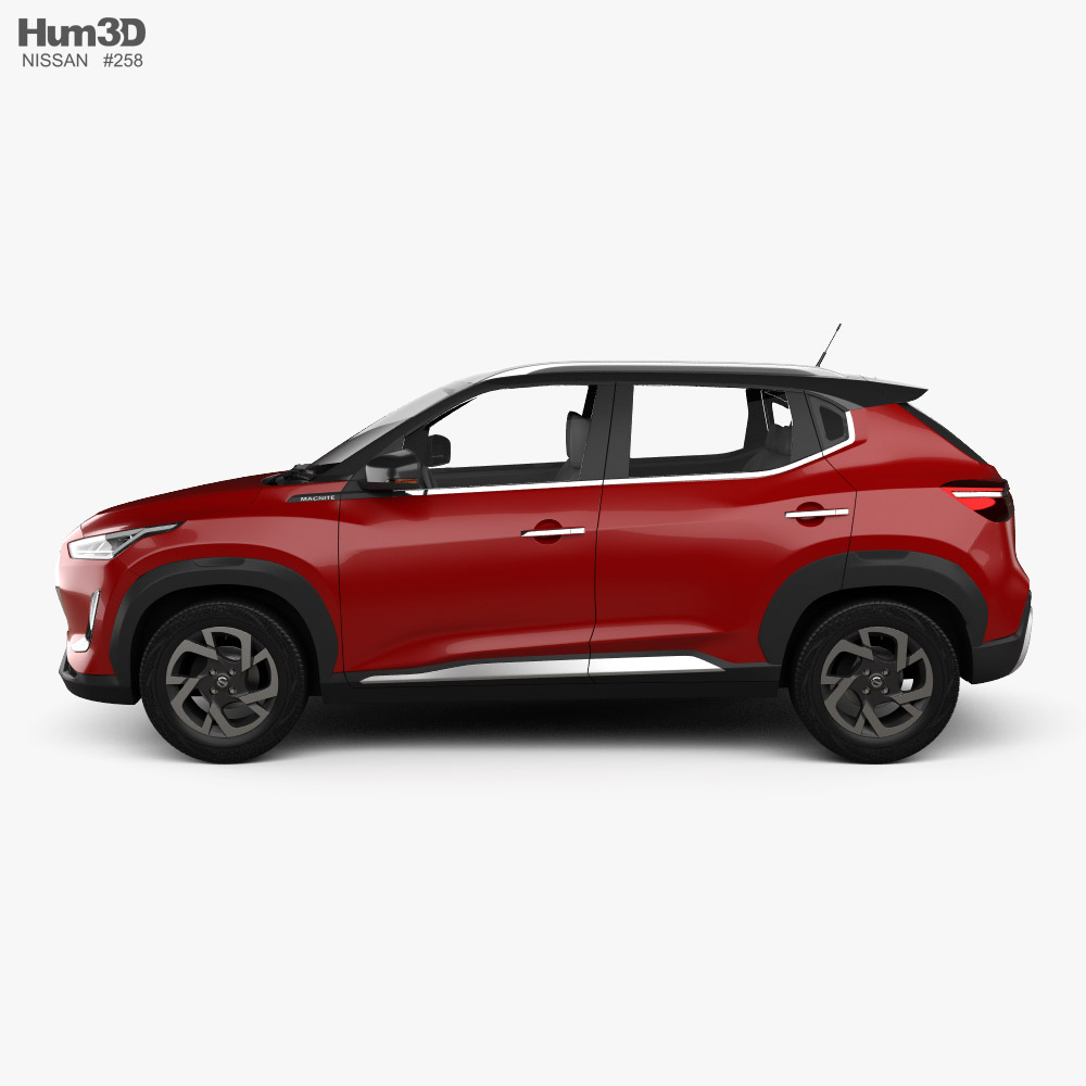 Nissan Magnite 2024 3D model - Download Crossover SUV on 3DModels.org