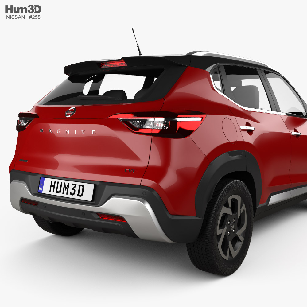 Nissan Magnite 2024 3D model - Download Crossover SUV on 3DModels.org