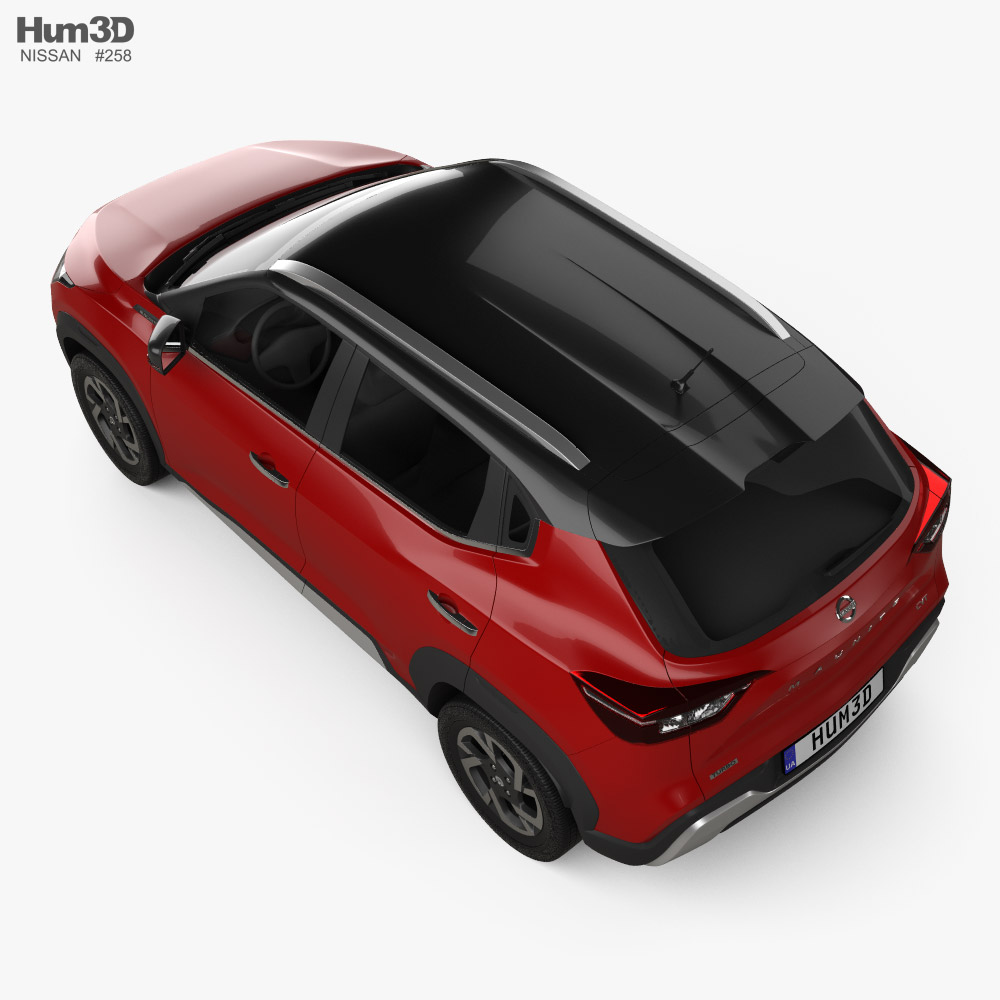 Nissan Magnite 2024 3D model - Download Crossover SUV on 3DModels.org