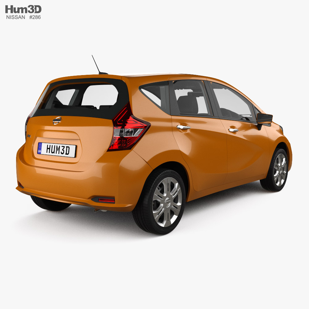 Nissan Note e-Power JP-spec con interior 2019 Modelo 3D - Descargar ...