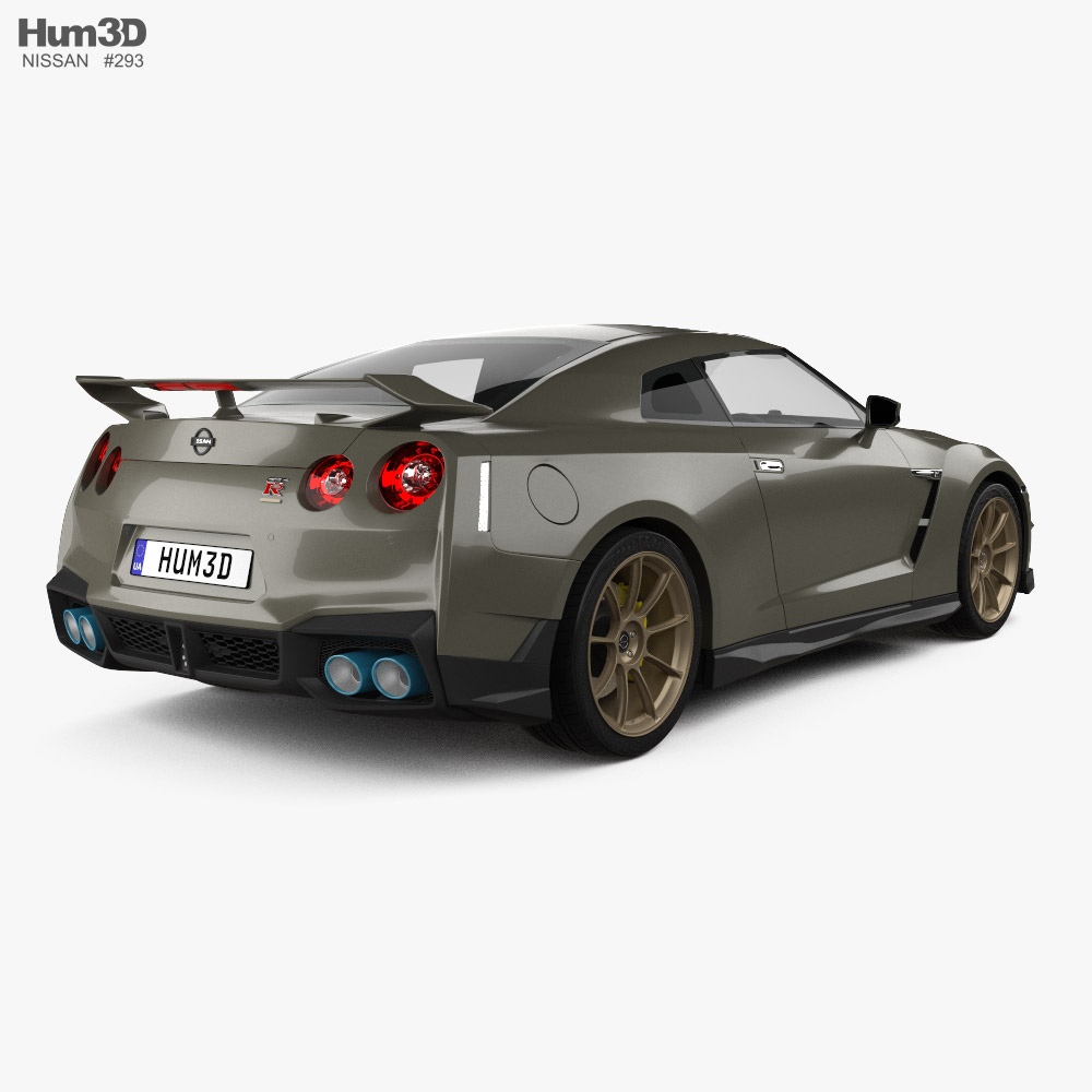 Nissan GT-R Premium Edition T-Spec 2025 3D model - Download Sports car ...