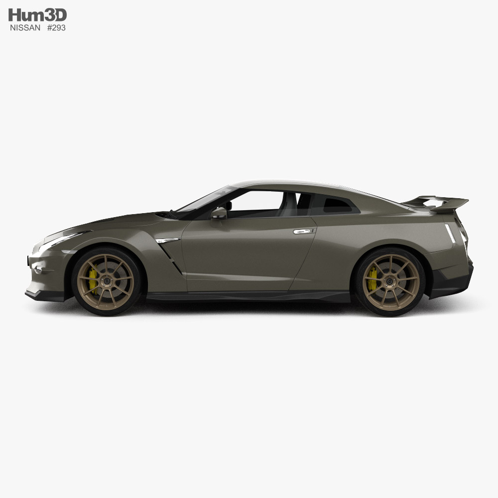 Nissan GT-R Premium Edition T-Spec 2025 3D model - Download Sports car ...