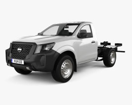 Nissan NP300 Cabina Simple Chassis 2025 Modelo 3D - Descargar Pickup ...