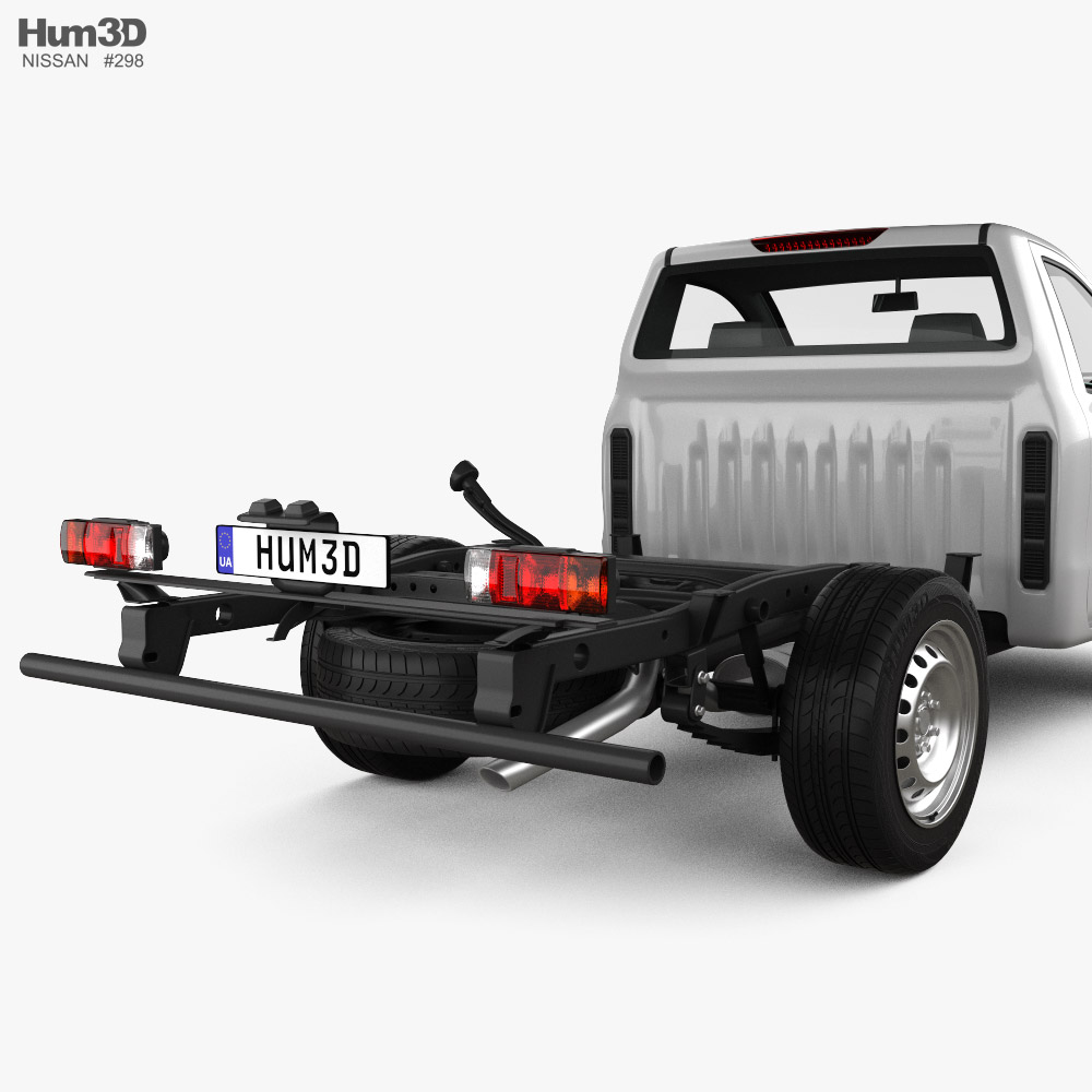 Nissan NP300 Cabina Simple Chassis 2025 Modelo 3D - Descargar Pickup ...