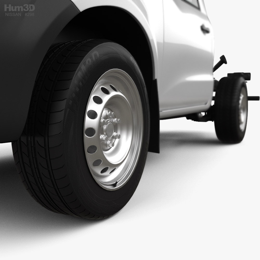 Nissan NP300 Cabina Simple Chassis 2025 Modelo 3D - Descargar Pickup ...