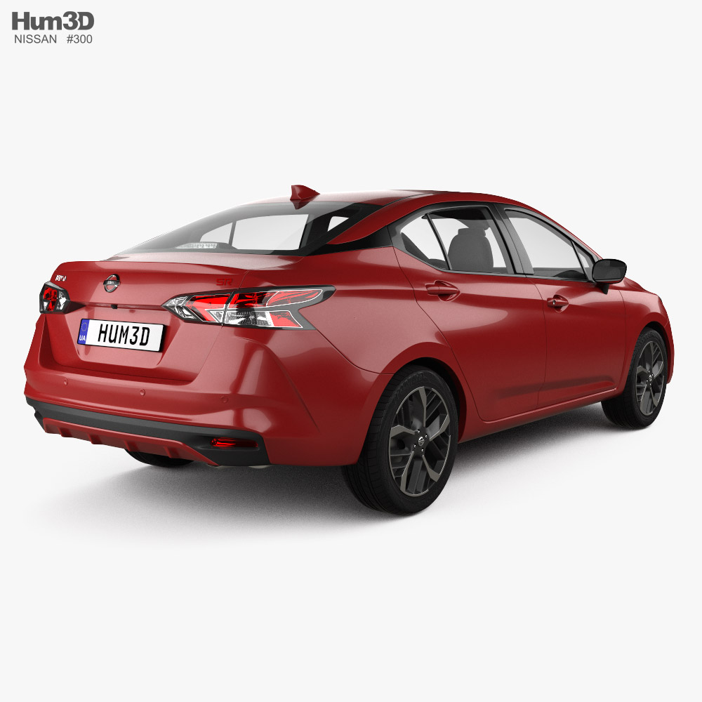 Nissan Versa sedan SR 2025 3D model - Download Sedan on 3DModels.org
