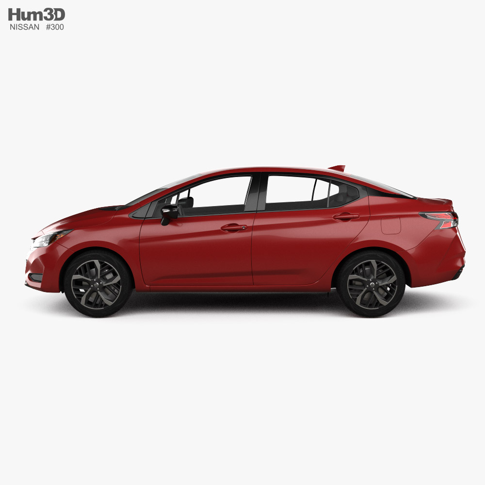 Nissan Versa sedan SR 2025 3D model - Download Sedan on 3DModels.org