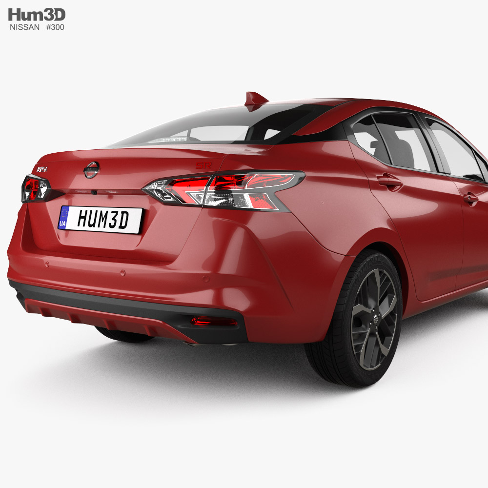 Nissan Versa sedan SR 2025 3D model - Download Sedan on 3DModels.org