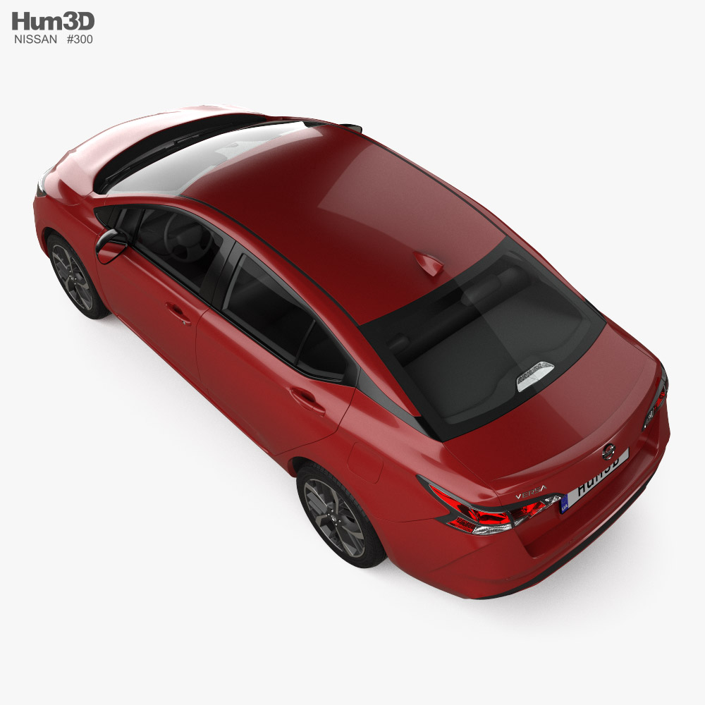 Nissan Versa sedan SR 2025 3D model - Download Sedan on 3DModels.org