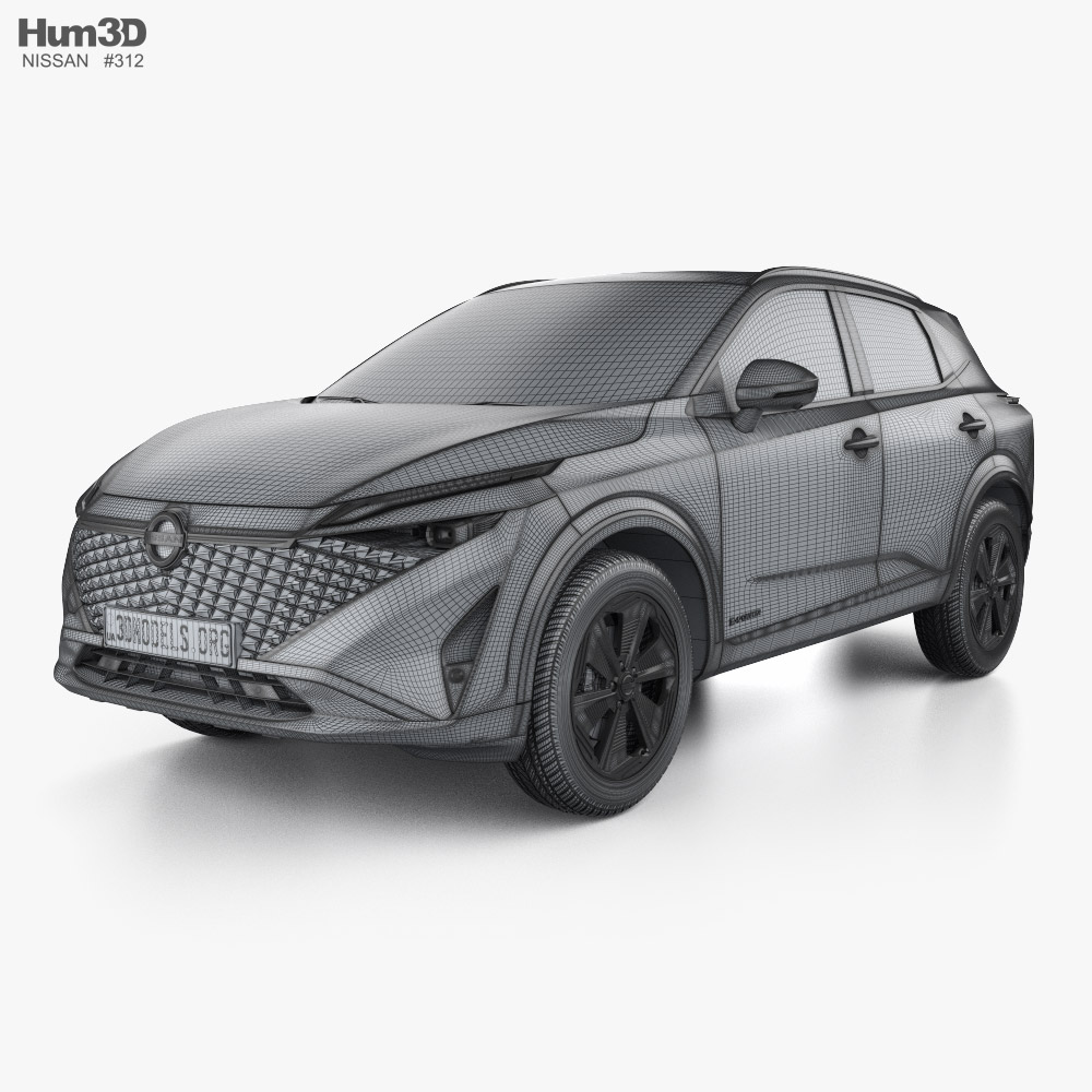 Nissan Qashqai N-Design 2025 3D model - Download Crossover SUV on ...