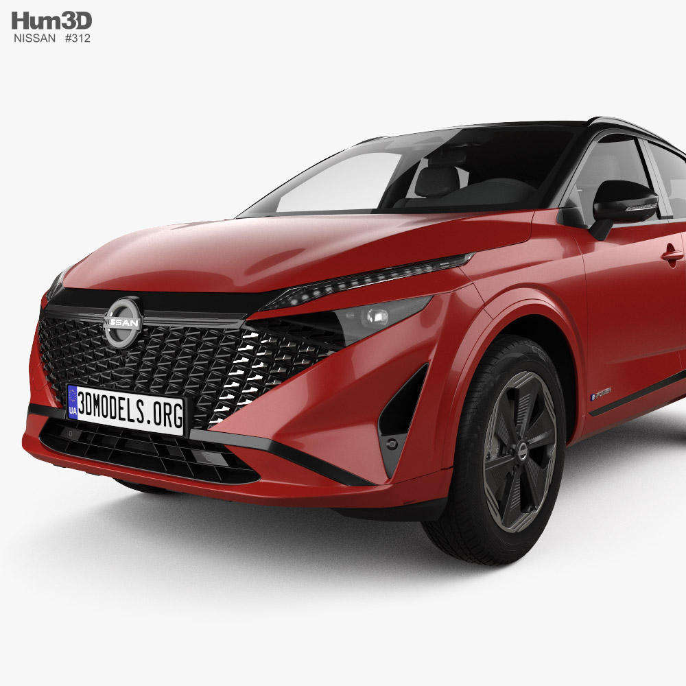 Nissan Qashqai N-Design 2025 3D model - Download Crossover SUV on ...