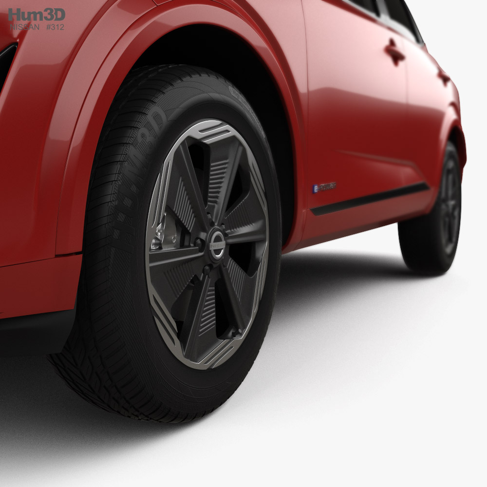 Nissan Qashqai N-Design 2025 3D model - Download Crossover SUV on ...