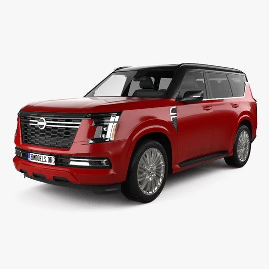 Nissan Armada Modelos 3D Descargar - 3DModels.org