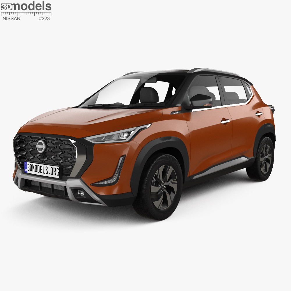 Nissan Magnite 2025 3D model - Download Crossover SUV on 3DModels.org