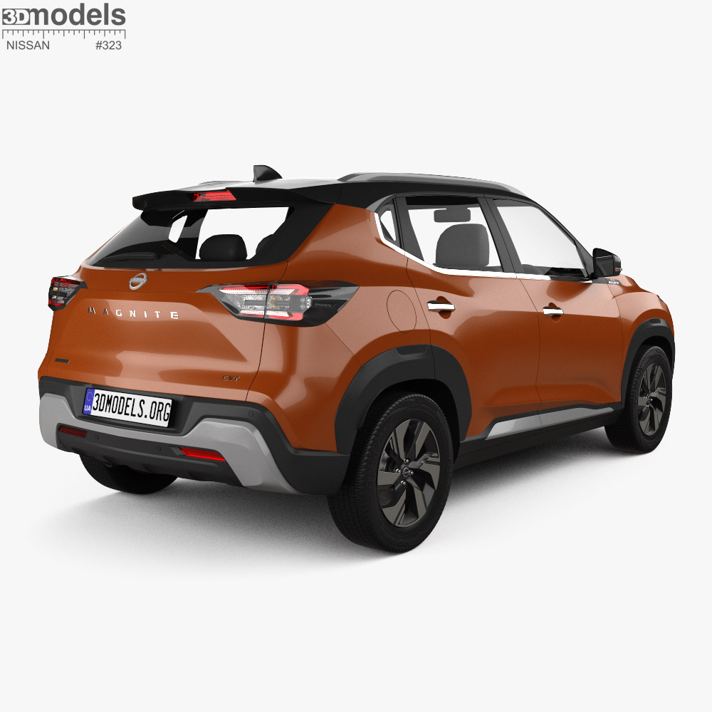 Nissan Magnite 2025 3D model - Download Crossover SUV on 3DModels.org