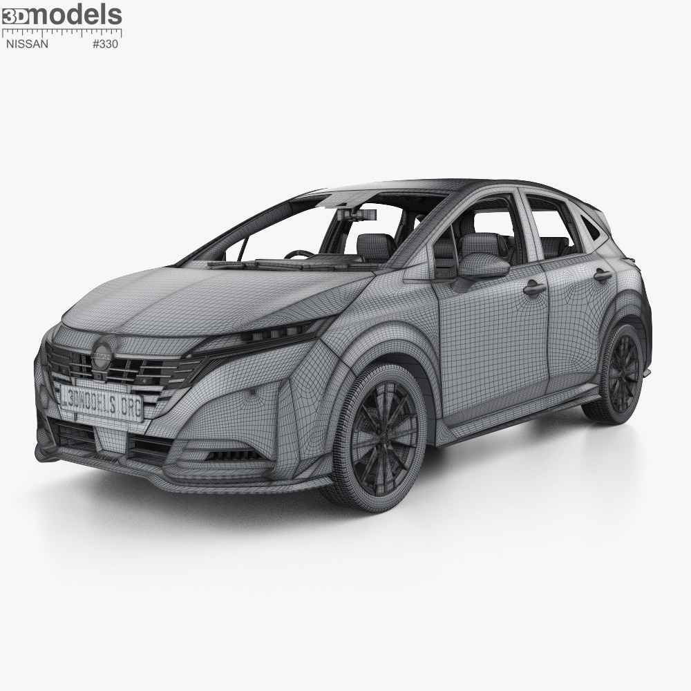 Nissan Note Aura Nismo with HQ interior 2025 3D model - Download ...
