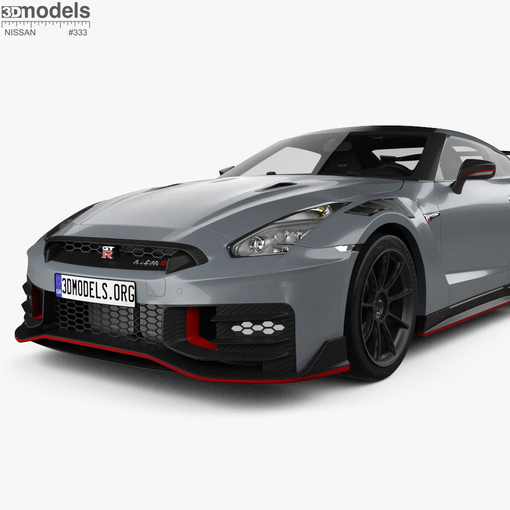 Nissan GT-R Nismo with HQ interior and engine 2025 3D model - Download ...