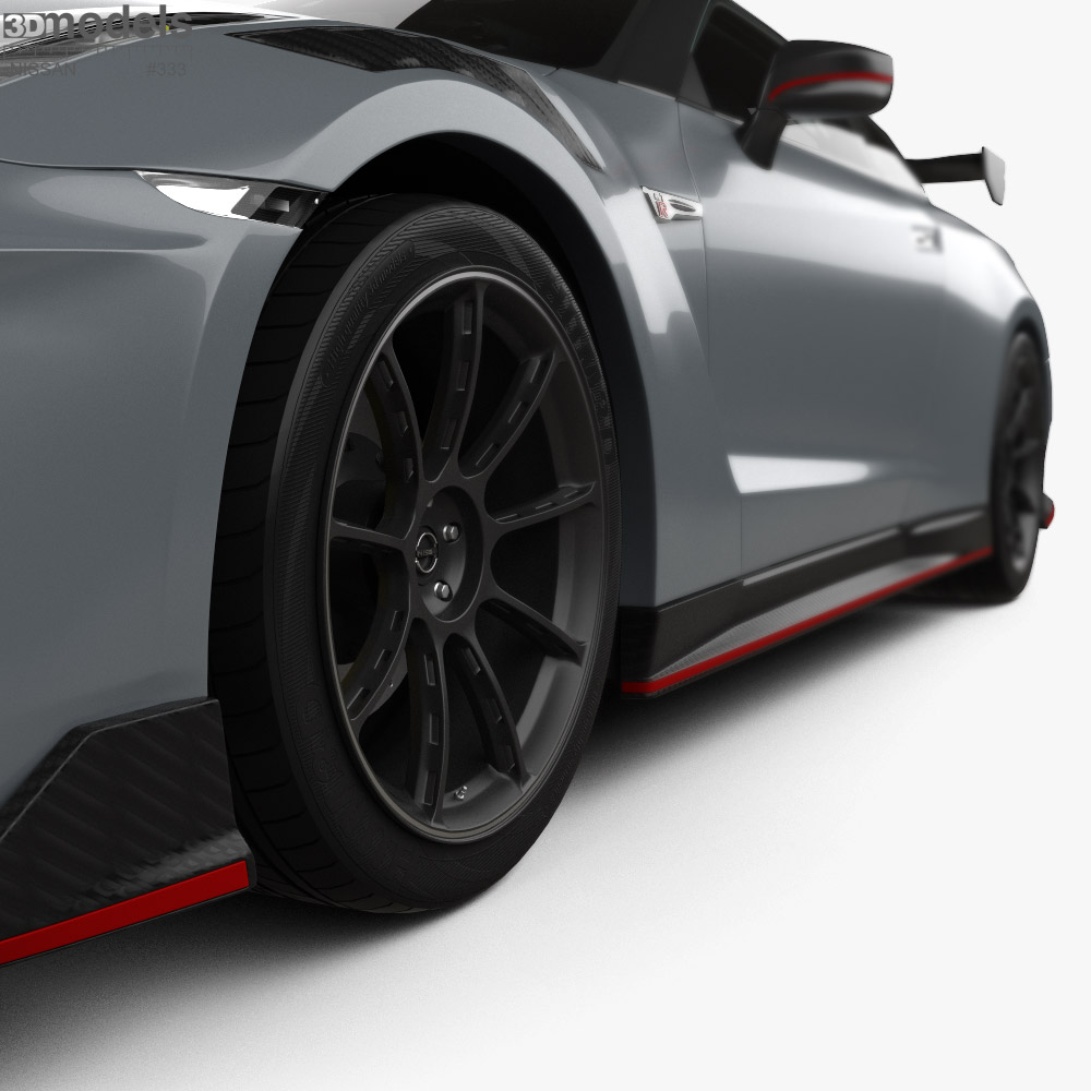 Nissan GT-R Nismo with HQ interior and engine 2025 3D model - Download ...