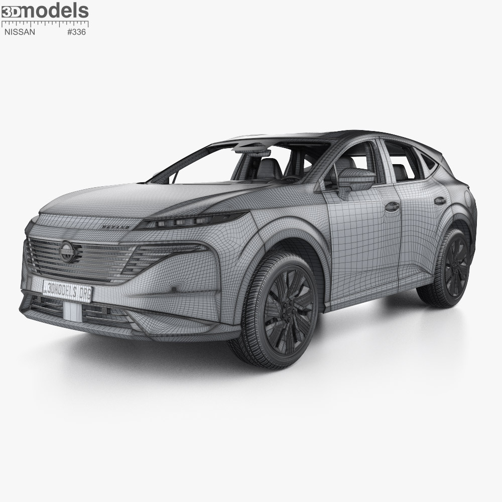 Nissan Murano Platinum with HQ interior 2025 3D model - Download ...