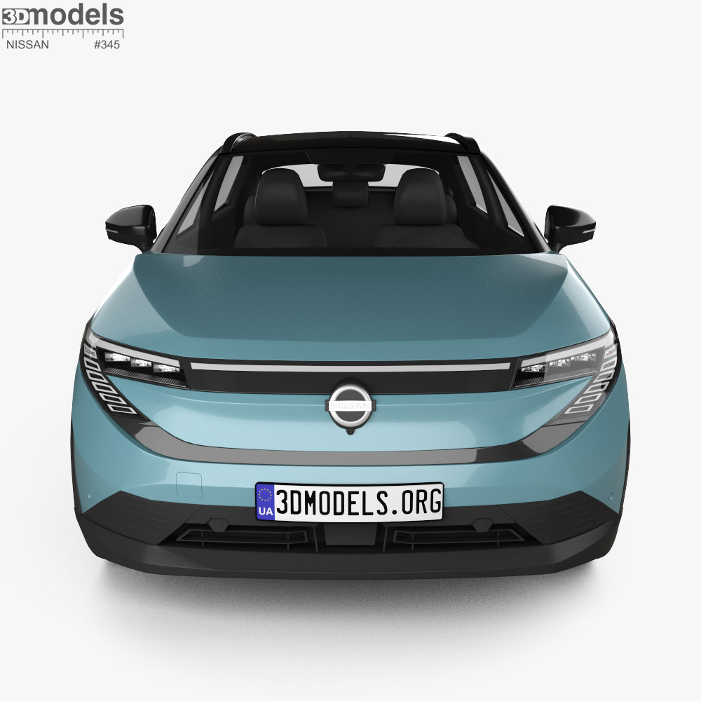 Nissan Leaf 2025 3D model - Download Sports car on 3DModels.org