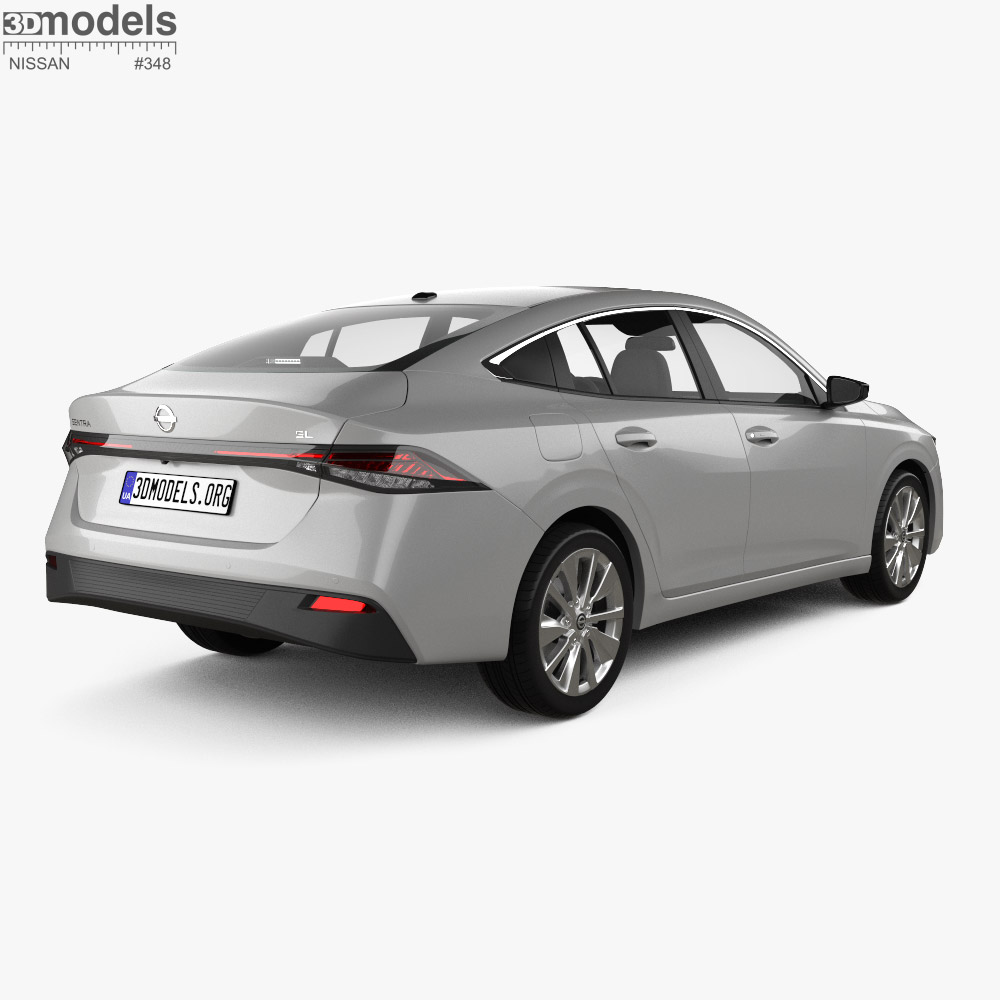 Nissan Sentra SL 2025 3D model - I-download Sedan para sa 3DModels.org