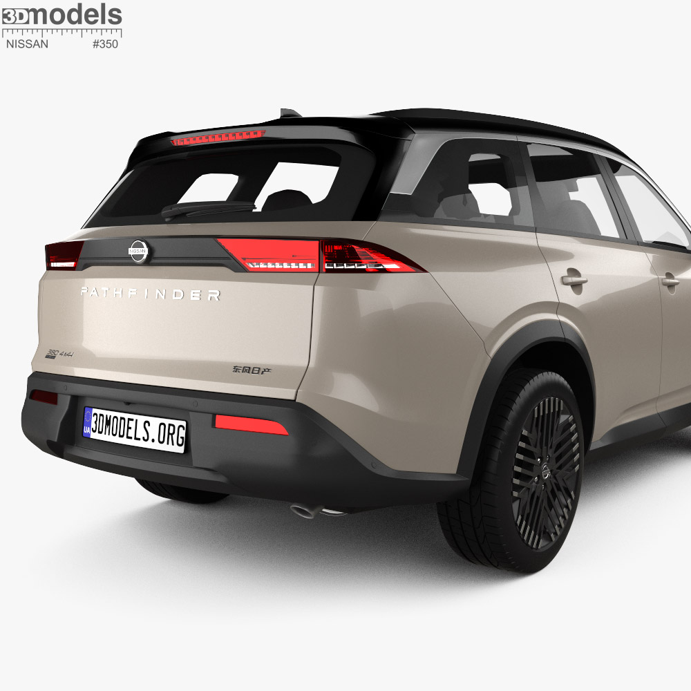 Nissan Pathfinder 380VC 2025 3D model - Download Crossover SUV on ...