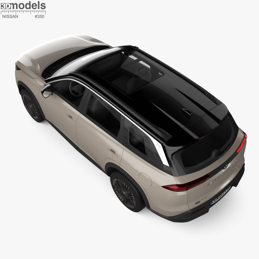 Nissan Pathfinder 380VC 2025 Modelo 3D - Descargar Crossover SUV on ...