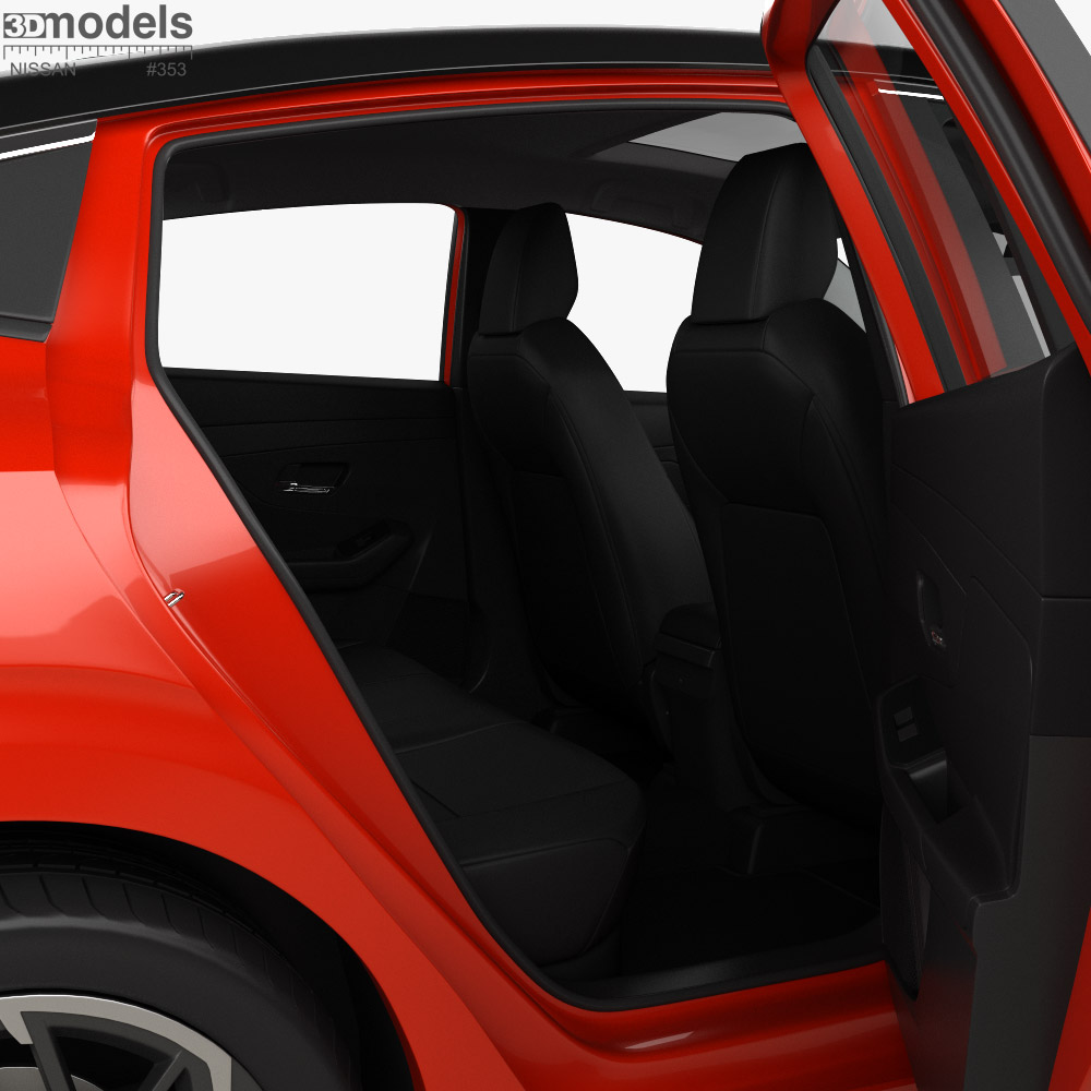 Nissan Sentra SR with HQ interior 2025 3D model - Download Sedan on ...